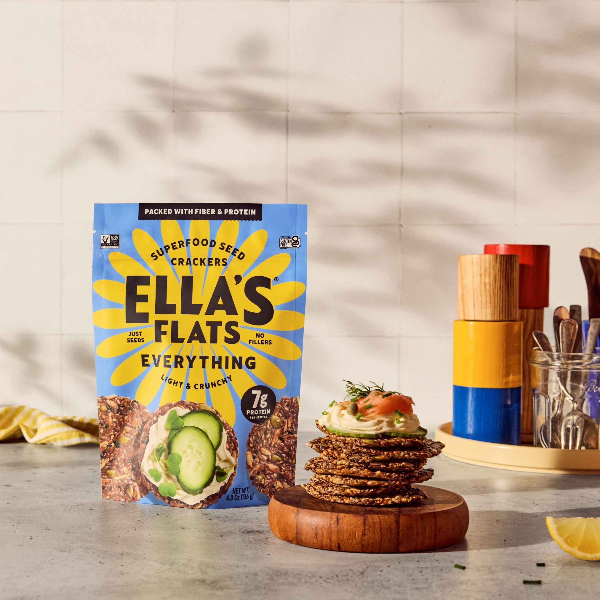 Ella’s Flats Everything Crackers | Best-Seller | Savory & Gluten-Free ...
